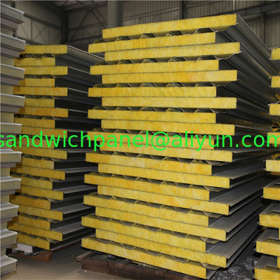 1150-50-0.376mm corrugated glass wool sandwich container house panel
