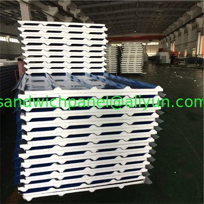 840mm type 30mm polystyrene foam silver paper sandwich roof panel with 0.426mm