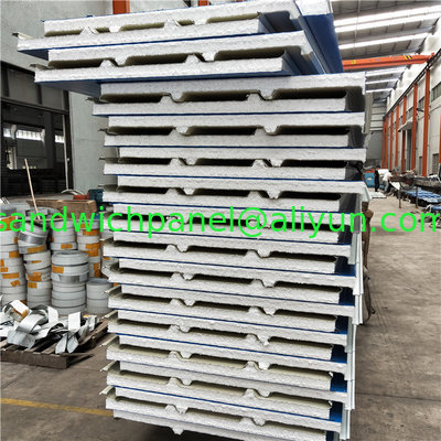 green eps sandwich refractory roof panel 1050-50-0.426mm construction materials