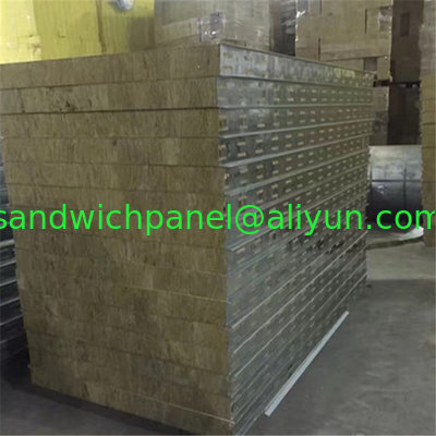 100mm rock wool sandwich panel use as industrial kiln board resistant fire more than 150 minutes