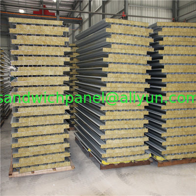 caravan wall cladding 1150 type 50mm rock wool sandwich container house panels