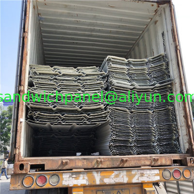 840mm build materials insulated roof sheet with 0.476mm thickness for caravan