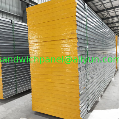 60kg 75mm aluminium steel sheet modified eps sandwich ceiling boards