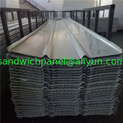 1050 ivory white sheet metal roofing tile with 0.426mm for construction buildings