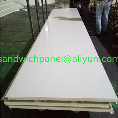 3750mm length eps sandwich panel house waterproof roof tile 1050-50-0.4mm wide red