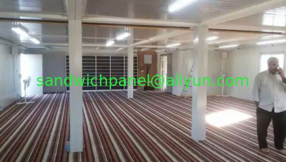 beautiful luxury 2 floors 20ft sandwich panels container house to UK