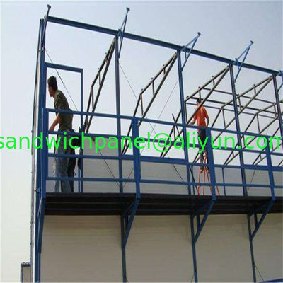 lightweight steel structure K type prefabricated house with 8 grade earthquake resistance