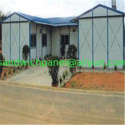 easy assemble rock wool sandwich panel prefabricated house for prefab buildings