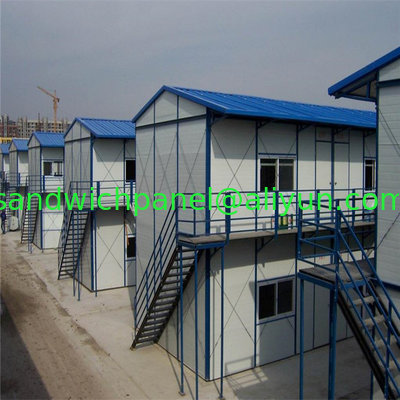 easy assemble rock wool sandwich panel prefabricated house for prefab buildings