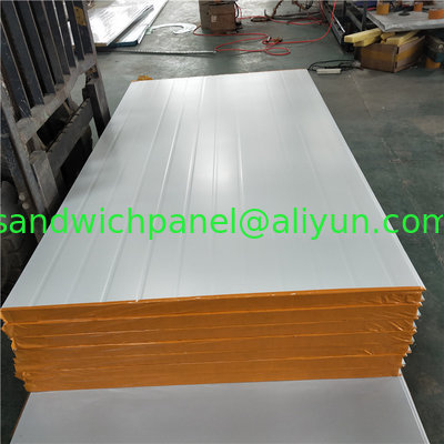 60-120 kg 50mm rock wool sandwich panel with 10 wind resistance for office