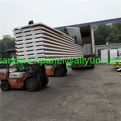 orange color steel waterproof eps sandwich roof panel 1050-50-0.426mm