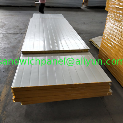 50mm rock wool sandwich panel with protective film for construction buildings