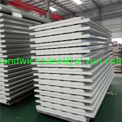 1150-50-0.6 galvanzined steel up and 0.326mm grey white steel down eps container house panel