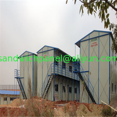 eco-friendly K type prefabricated house with waterproof , thermal insulation and heat proof