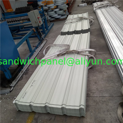 840mm prepainted hot-dip zinc corrugated steel roof sheet for poulty house