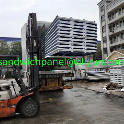 30mm eps sandwich panel with 0.426mm blue steel up and 0.5mm PVC down