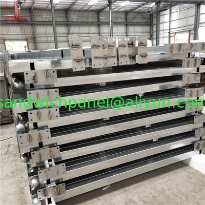 windproof iron fence with column 100*100*1.5mm for Traffic construction