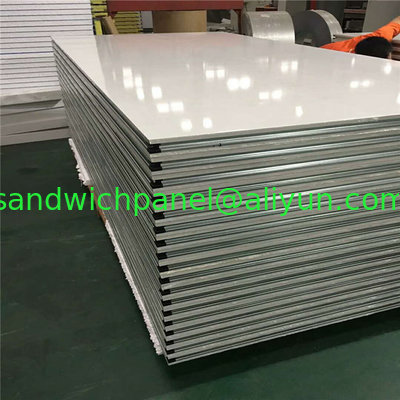 fireproof 22kg /m2 handmade mgo sandwich panel with 50mm used for clean room