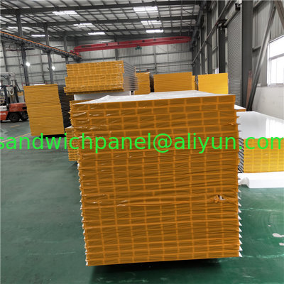 50mm hollow core mgo sandwich panel with protective film used for wall panel