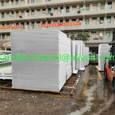 1150 -50-0.326mm greywhite eps sandwich wall panel for prefabricated house