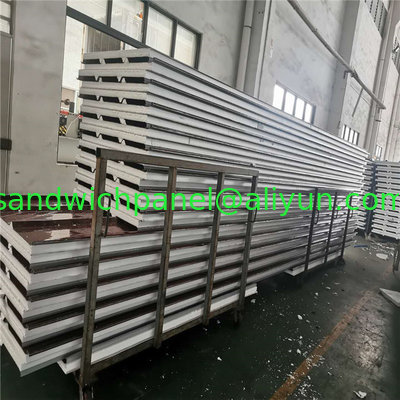waterproof prefabricated sandwich panels 75mm thickness for construction buildings