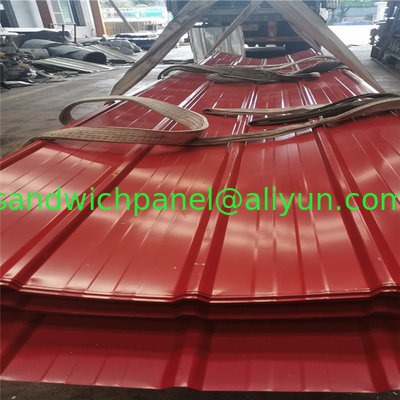 15 years wine red 0.476mm thickness of steel sheet for poultry farm