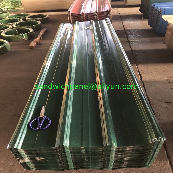 0.15-1.2mm tranparent roof tile use warehouse and factory building for interior light