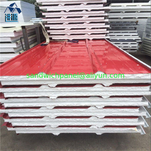 light weight waterproof eps sandwich panel use prefabricated house for labor camp