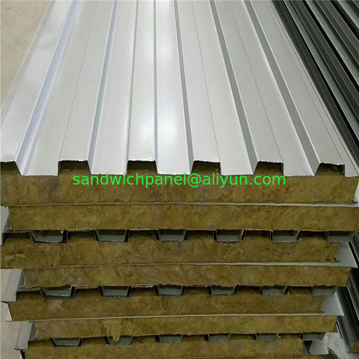 caravan wall cladding 1150 type 50mm rock wool sandwich container house panels