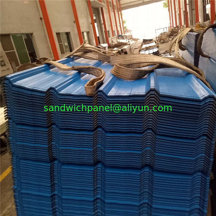 30 years eco-friend blue 0.526mm corrugated roof sheet for buildings tile