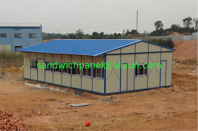 eps sandwich panel K type prefabricated house for construction site