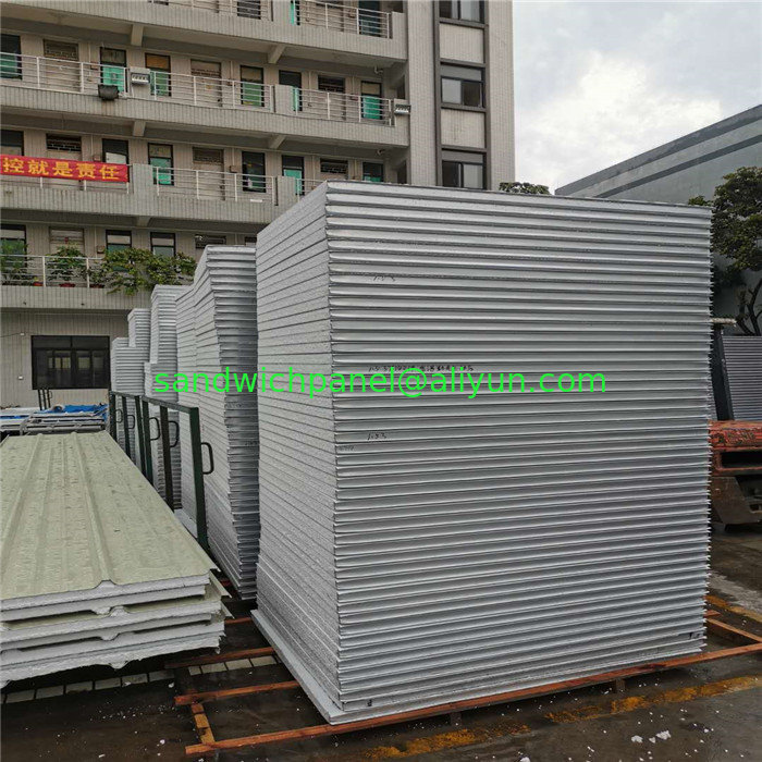 Tensile Strength 200 KPa EPS Sandwich Panel Production Line For 20 Container