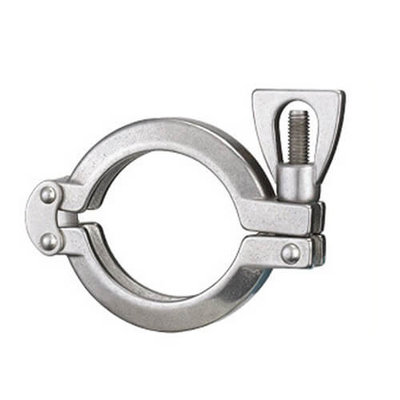 Accessorio per tubi resistente sanitario del morsetto della metropolitana del commestibile 316 dell'acciaio inossidabile 304