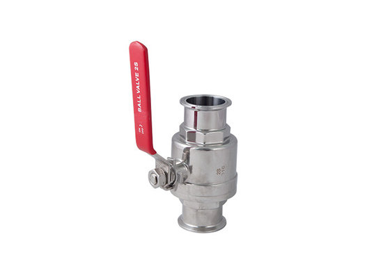 Hygienic two pieces body sanitary tri clamp ball valve,304,SS316L,Full Bore,Tri-Clamped