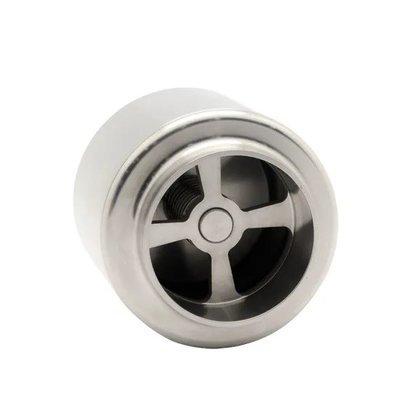 Del commestibile dell'acciaio inossidabile SS304 316L dell'organo sindacale valvola di ritenuta sanitaria di ritorno non