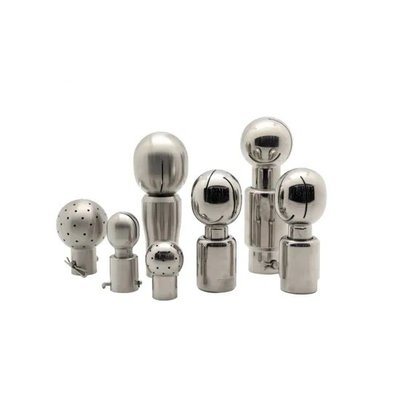 SS304 316L Sanitary Stainless Steel  Rotary Cleaning Spray Ball for Tank