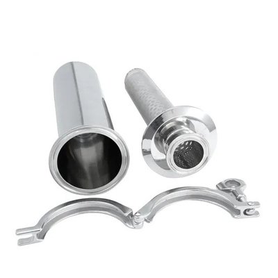 Stainless Steel 316L Hygienic Straight Filters with Clamping Connection