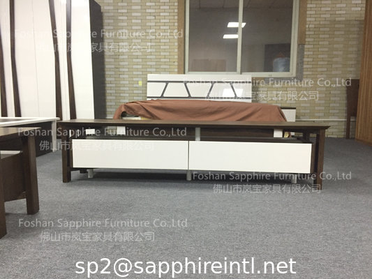 TV-174 Modern home furniture foshan economic TV Stand model furniture / Solid wood MADE with glass / High quality