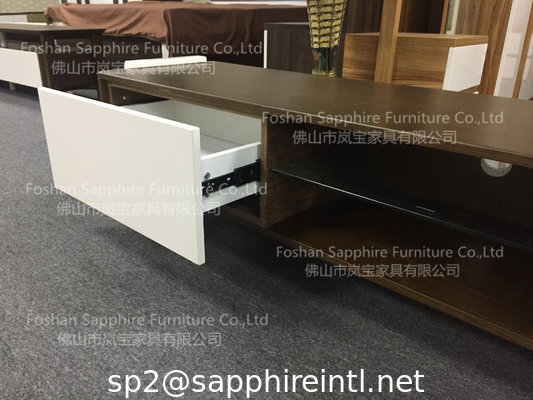 TV-175 Modern home furniture foshan economic TV Stand model furniture / Solid wood MADE with glass / High quality