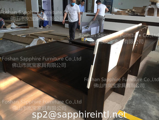BS-153 Apartment nightstand side table wardrobe cabinet, MDF hotel bedroom furniture Modern furniture homes foshan