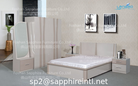 BS-101 Apartment nightstand side table wardrobe cabinet, MDF hotel bedroom furniture Modern furniture homes foshan