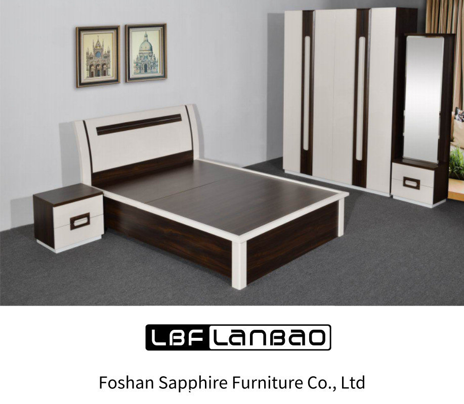 BS-184 Apartment nightstand side table wardrobe cabinet, MDF hotel bedroom furniture Modern furniture homes foshan