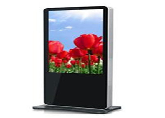 42 Inch Floor standing Kiosk With Touch Screen , Lcd Monitor Floor Stand