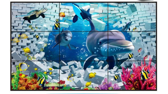High Definition 700 cd / m2 LCD Video Walls with orignal Samsung DID panel