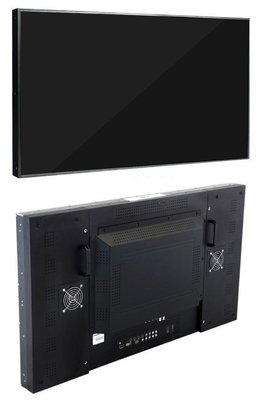 Ultra Narrow Matrix LCD Video Wall Display for Airport / Square and Railway Station