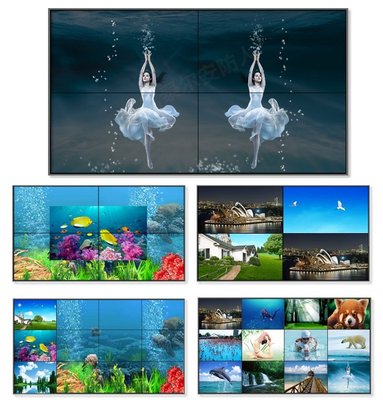 Full Color LCD  Video Wall 55" 700 Nits Samsung DID 1080P 450CD / m^2 High Brightness