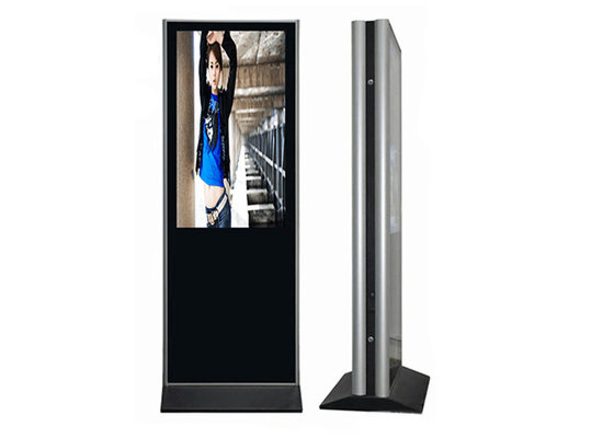 WiFi Network Double Sided Display kiosk  , Digital Advertising Display