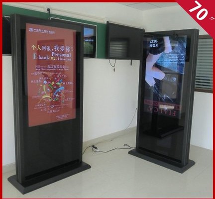Outdoor Interactive Kiosk lcd digital signage display  flexible high resolution