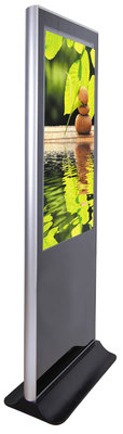 Lan LCD Advertising Player Stand Kiosk , LCD Digital Signage Display