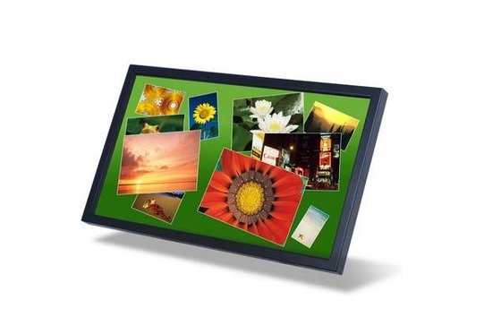 LED Full HD CCTV Monitor 250 cd/m2 , Retails And Shops CCTV lcd monitor